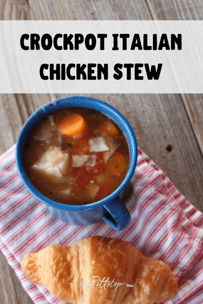 Rustic Italian Chicken Stew - BIGPITTSTOP