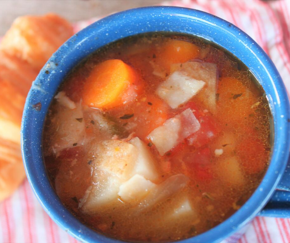 Rustic Italian Chicken Stew - BIGPITTSTOP