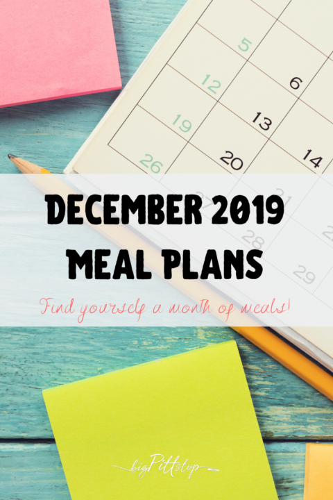December Meal Plan - BIGPITTSTOP