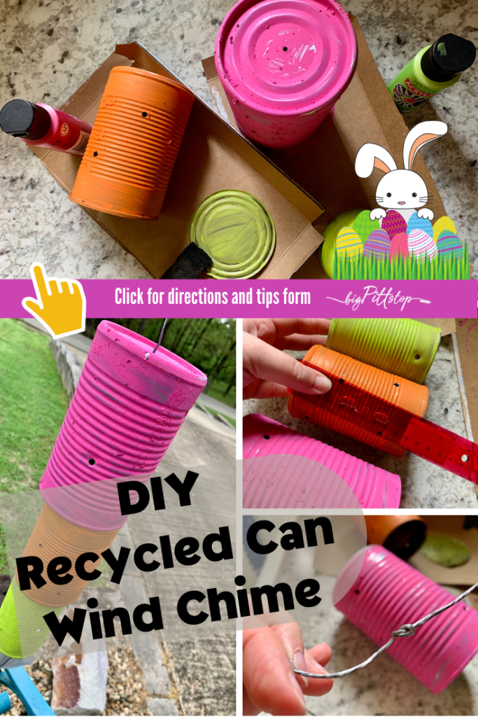 DIY Tin Can Wind Chime - BIGPITTSTOP