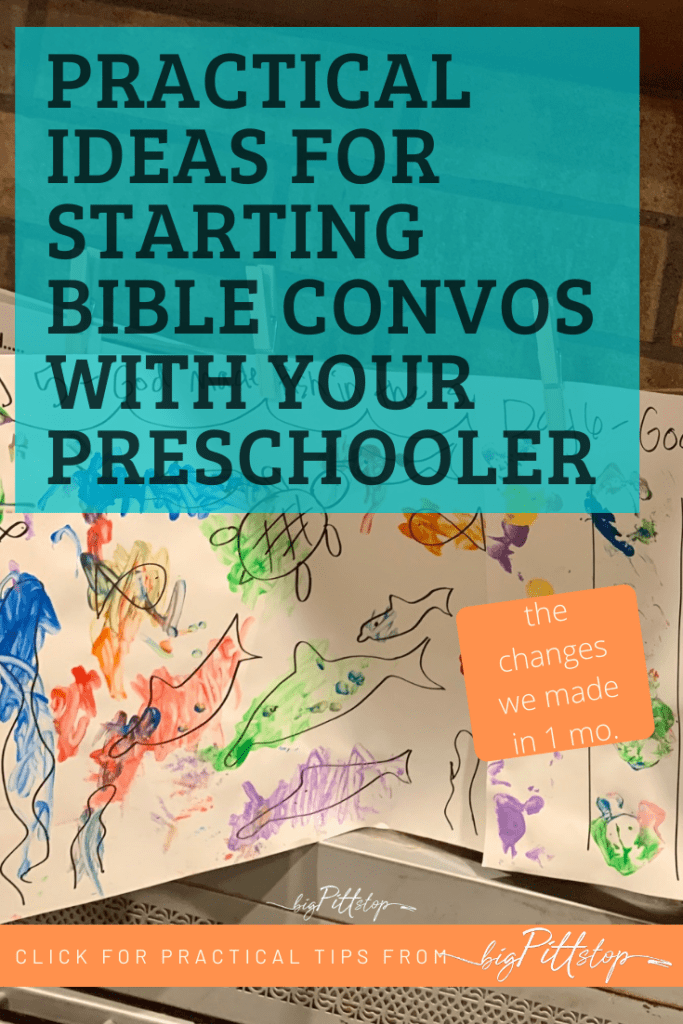 Creating Bible Convos with your Toddler - BIGPITTSTOP