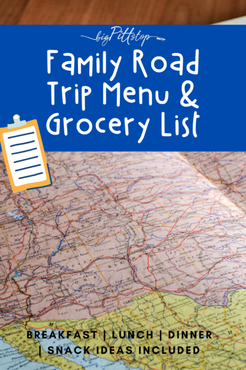 Yellowstone Road Trip Menu - BIGPITTSTOP